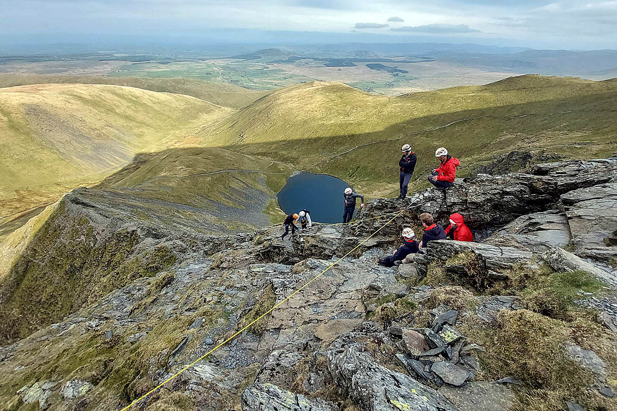 grough — Blencathra couple rescued after straying from route on Sharp Edge