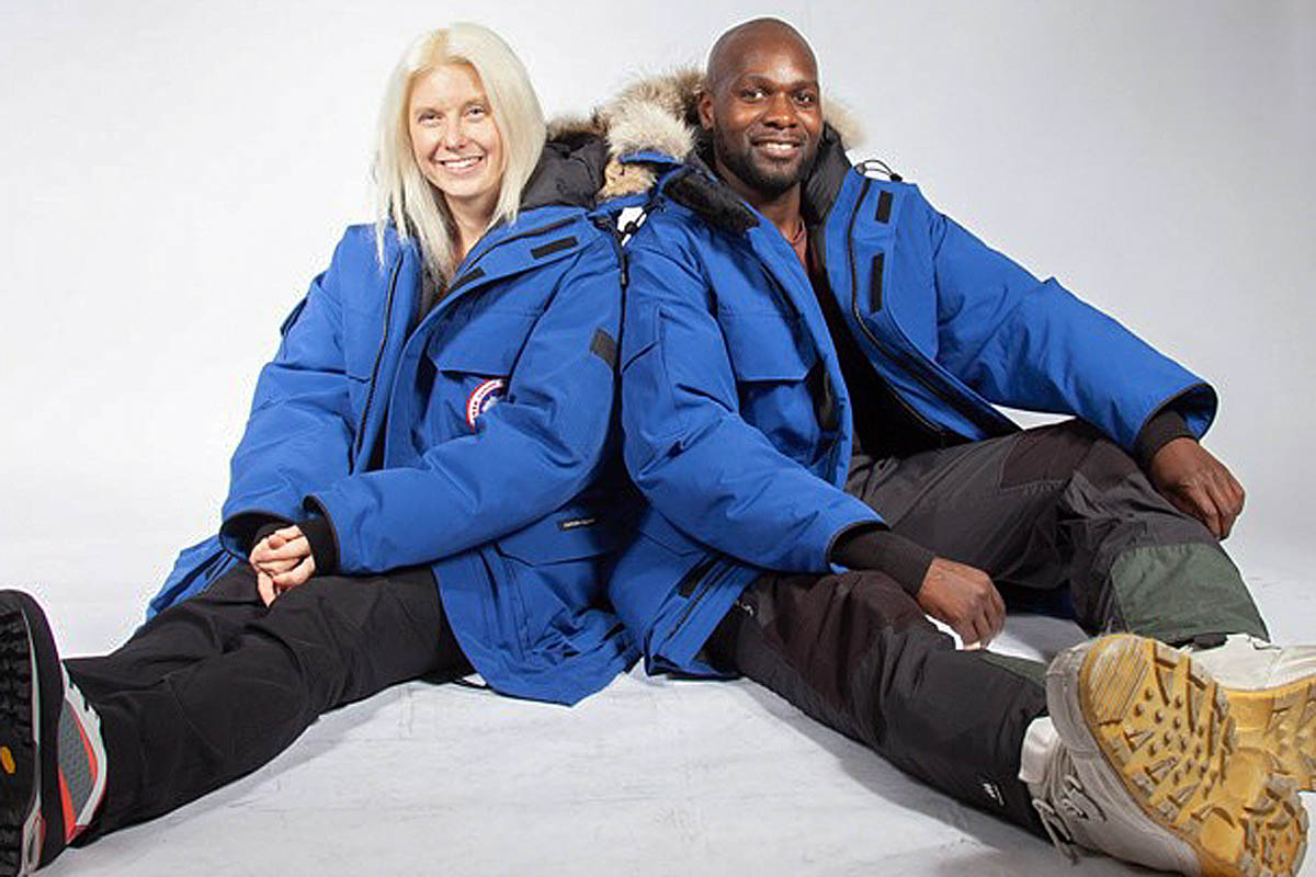 grough — Adventurers Dwayne Fields and Phoebe Smith start 'Antarctic ...